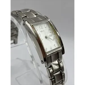 Relic | Accessories | Relic Womens Watch Silver Tone Rectangle Case ...